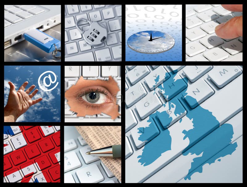 Computer user stock image. Image of electronic, global - 30972755