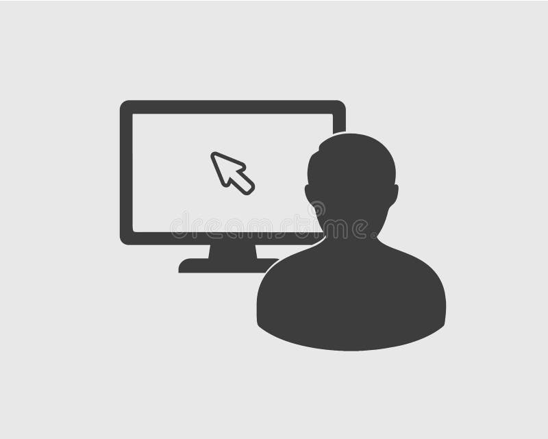 Computer Network User Stock Illustrations – 54,656 Computer Network ...