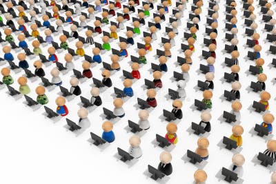 Person Behind Computer Stock Illustrations – 2,423 Person Behind ...