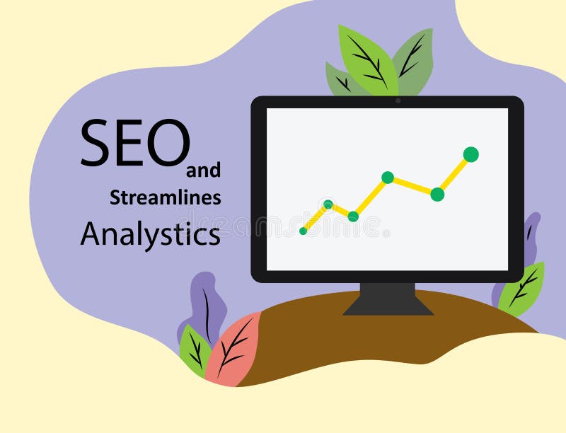 Computer Vector Banner Design, with Internet Theme Stock Vector ...