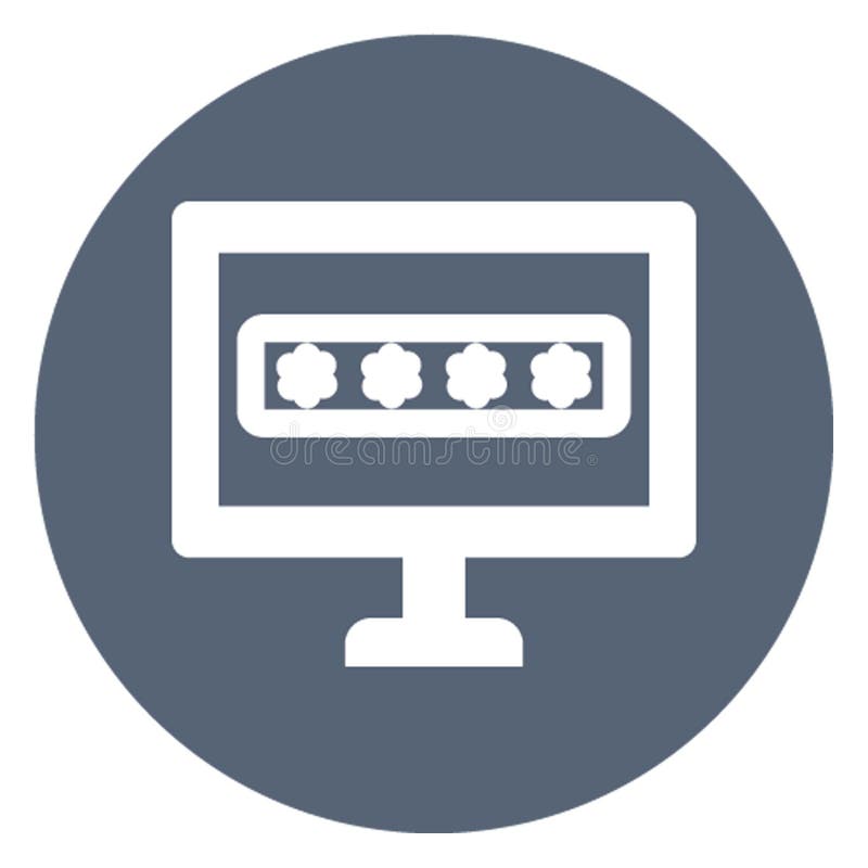 Computer Vector Icon that Can Be Easily Modified or Edit Stock Vector ...