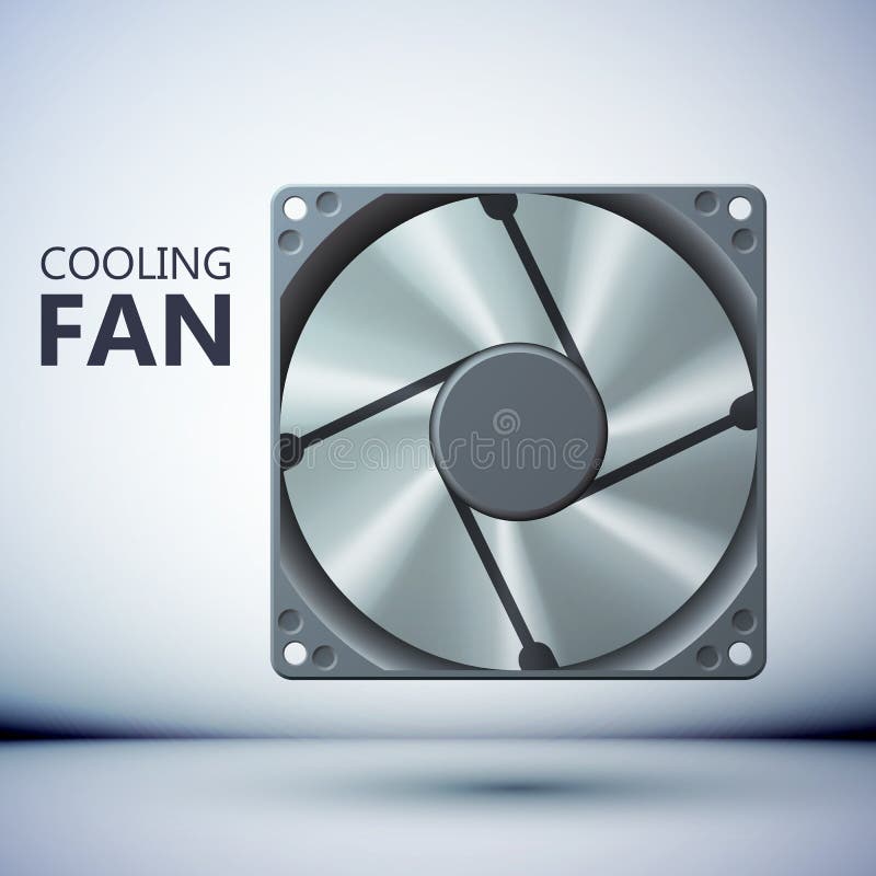 Computer Ventilation System Template Stock Vector - Illustration of ...