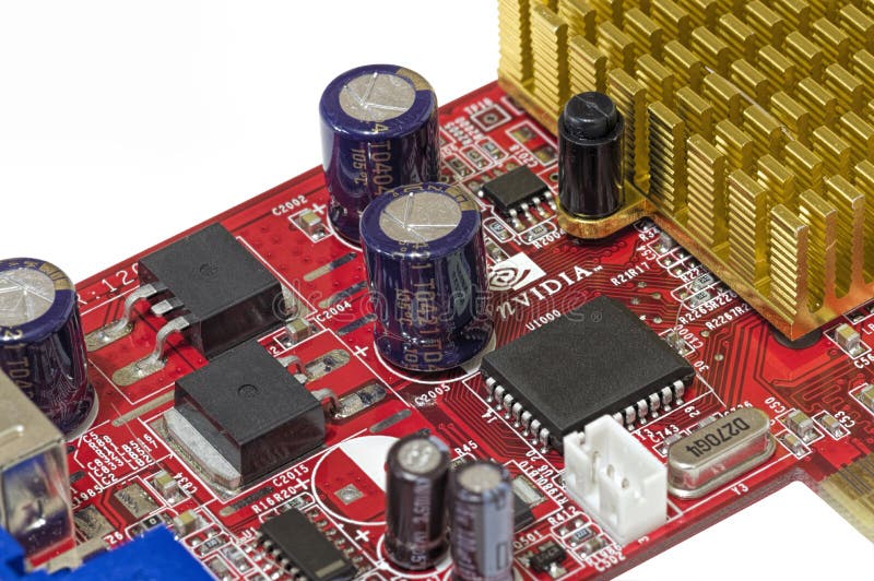 Computer video card stock photo. Image of hardware, card - 86314532