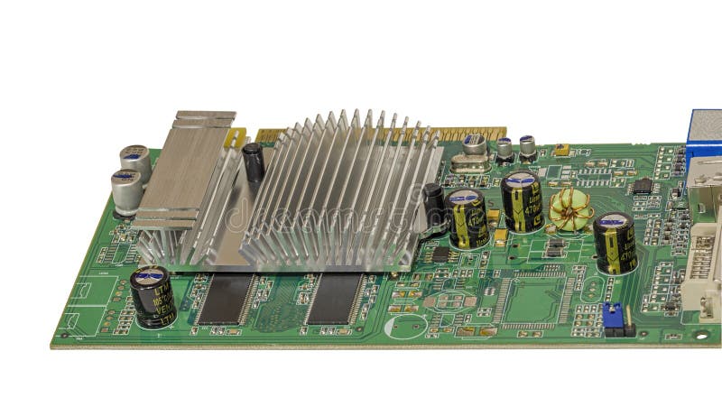 Computer video card stock photo. Image of hardware, card - 86314532