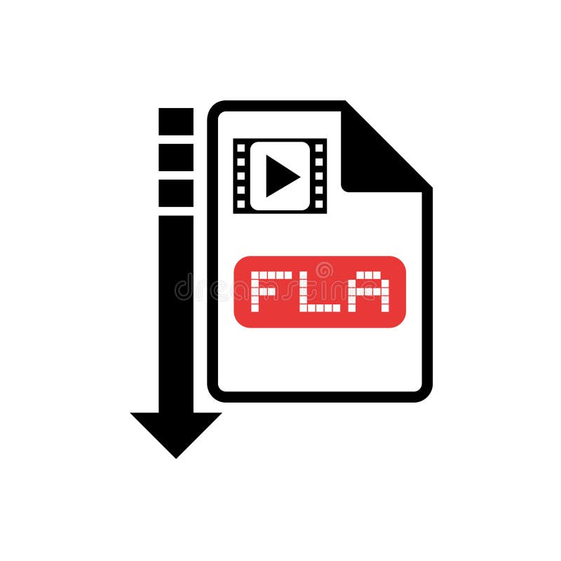 Computer video file icon stock vector. Illustration of file - 78940344