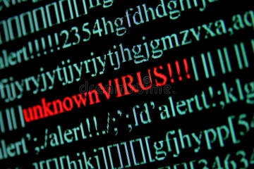 Computer Virus stock photo. Image of access, message, infection - 4005688