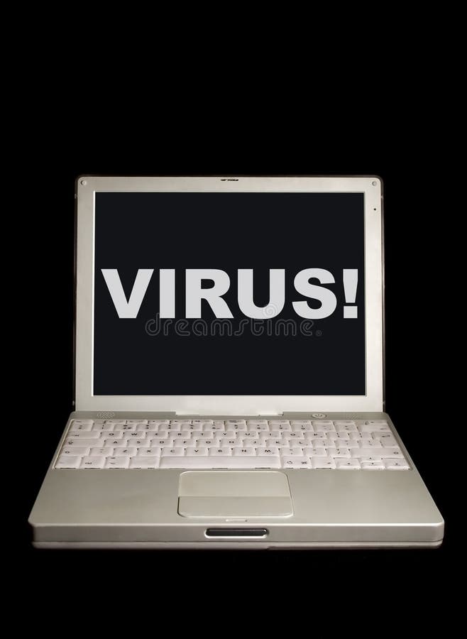 Computer virus stock photo. Image of obstacle, notebook - 669432