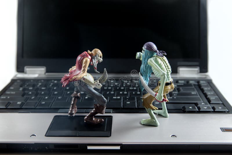 Computer Virus Attack Stock Image - Image: 29003531