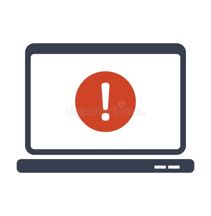 Computer virus attack stock illustration. Illustration of virus - 54497350