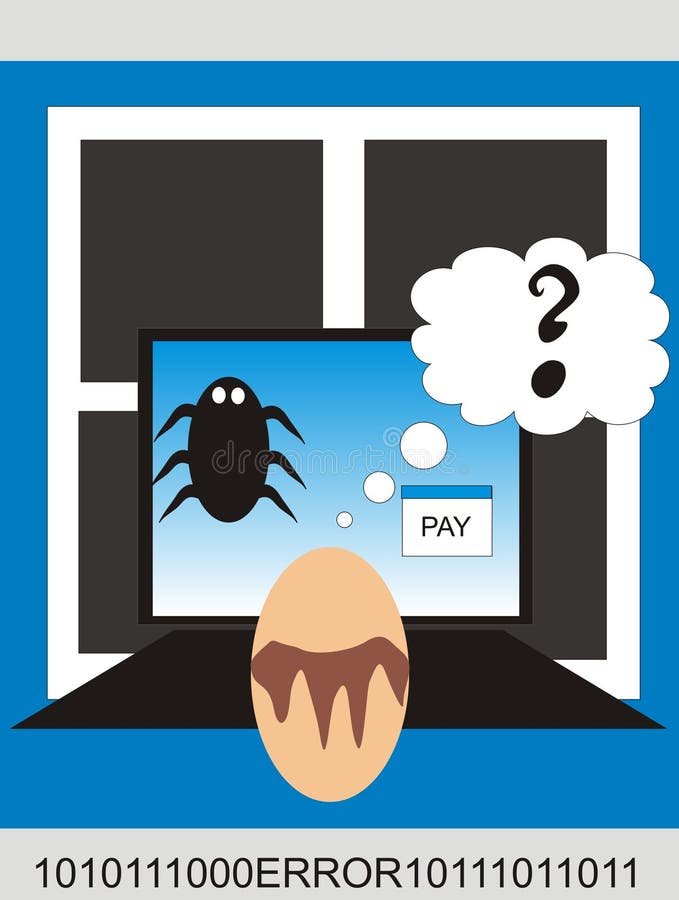 Virus stock image. Image of information, magnifying, digital - 28734303