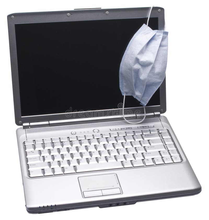 Computer Virus Concept Image Stock Image - Image of mask, silver: 14310475