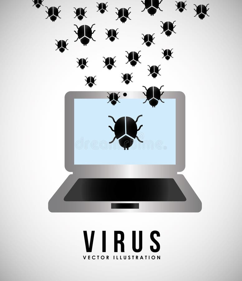Computer Virus stock photo. Image of hardware, confidential - 4005704