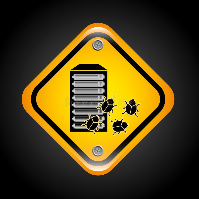 Computer virus stock vector. Illustration of infection - 50921424