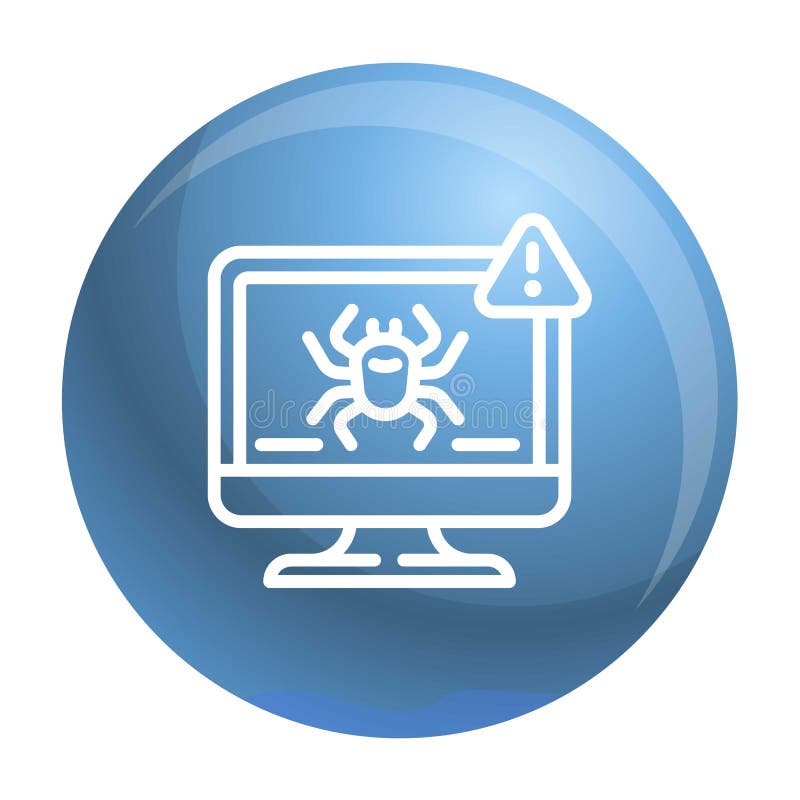 Computer Virus Detection Icon, Outline Style Stock Vector ... Computer Virus Detection Icon, Outline Style Stock Vector ...