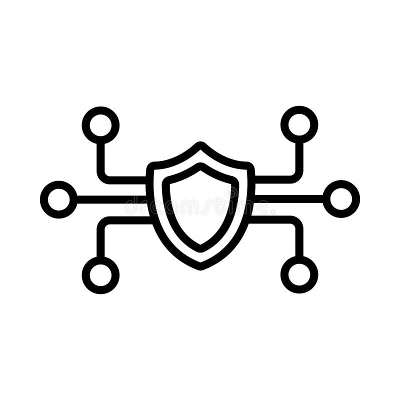 Computer Virus Vector Icon Sign Symbol Stock Illustration ...