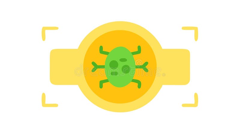 Computer Virus, Malware Cyber Threat, Vector Design Generative AI Stock ...