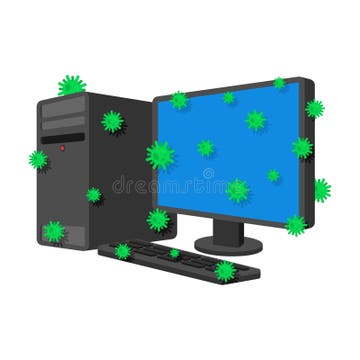 Sick Computer Cartoon Stock Illustrations – 1,611 Sick Computer Cartoon ...