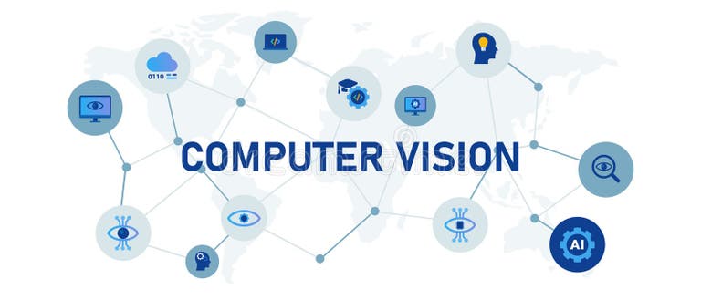 Computer Vision Artificial Intelligence Modern Technology Electronic ...