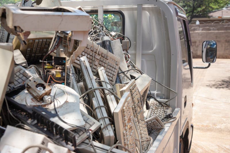 Computer waste stock photo. Image of electronic, hardware - 193964858
