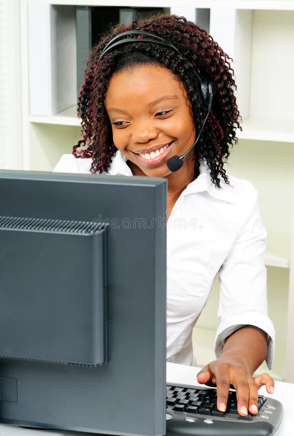 Computer Work stock photo. Image of contact, black, office - 11534488