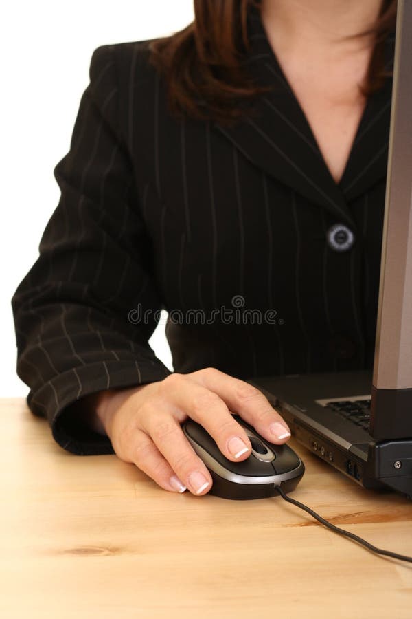 Computer work stock image. Image of working, businesswoman - 2201963