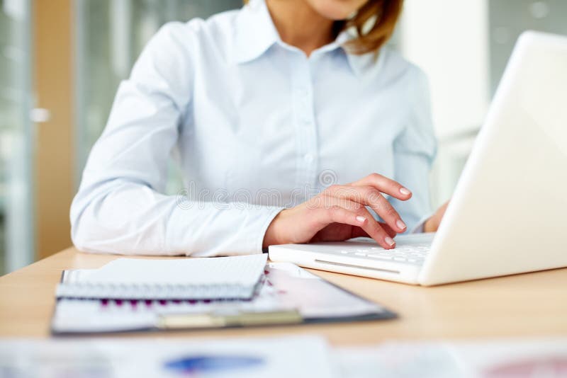 Computer work stock photo. Image of keyboard, network - 24737950