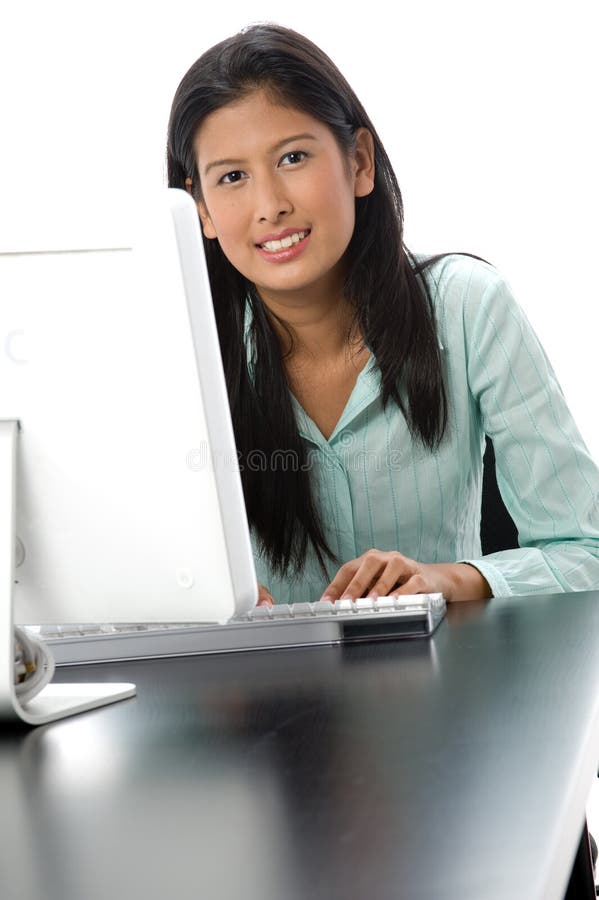 Computer Work stock photo. Image of mobile, caucasian - 1504644