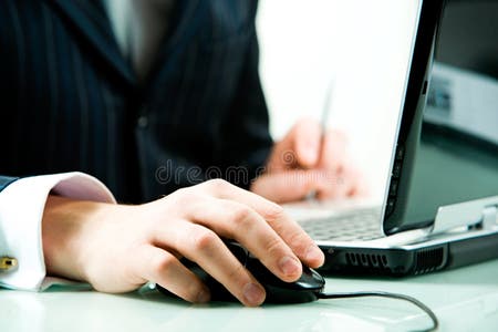 Computer work stock photo. Image of board, click, modern - 4647614