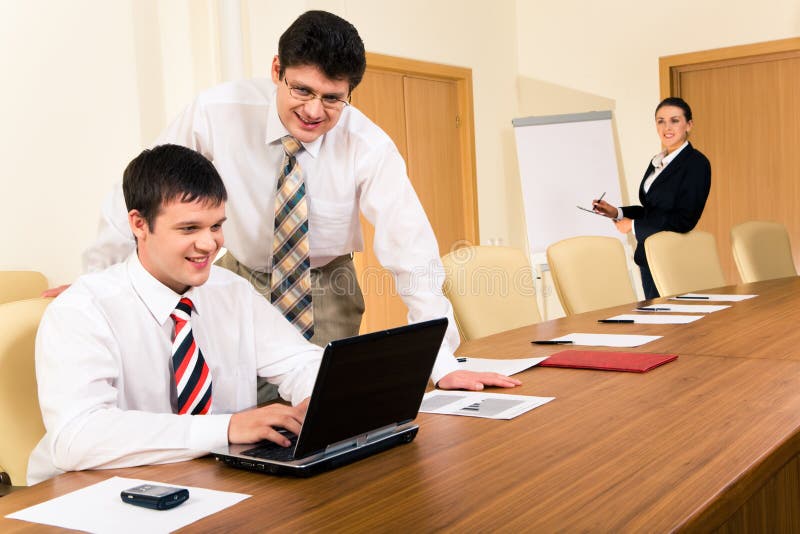 Computer work stock photo. Image of business, communication - 5185984