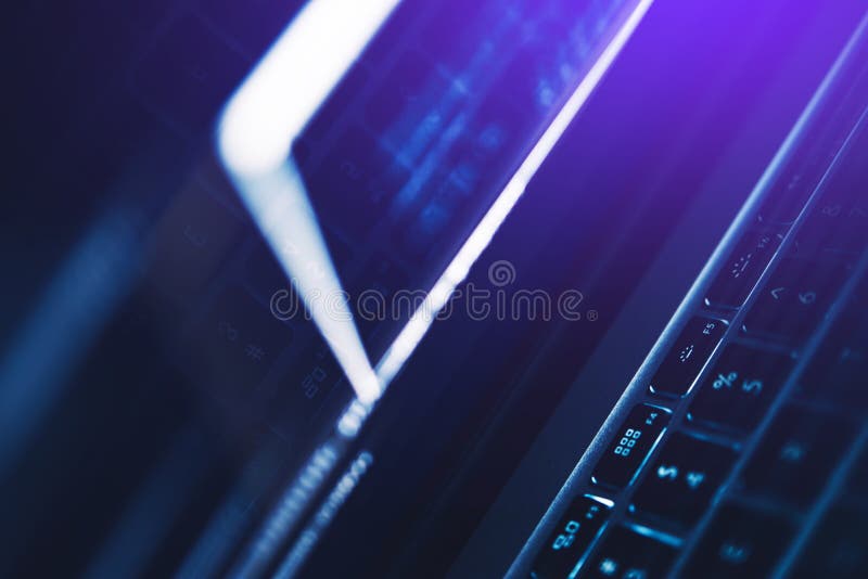 Computer Work Background stock photo. Image of electronic - 51810208