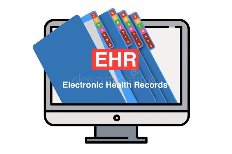 Computer Medical Personal Profile Stock Illustrations – 64 Computer ...