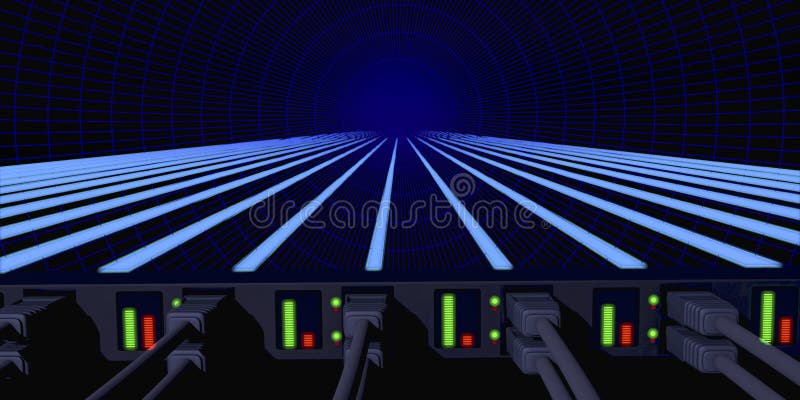 Computer world stock illustration. Illustration of broadband - 77777377