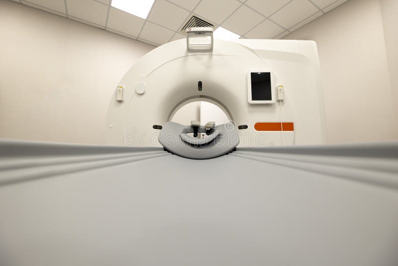 A Computerised Tomography CT Scan Stock Photo - Image of magnetic ...