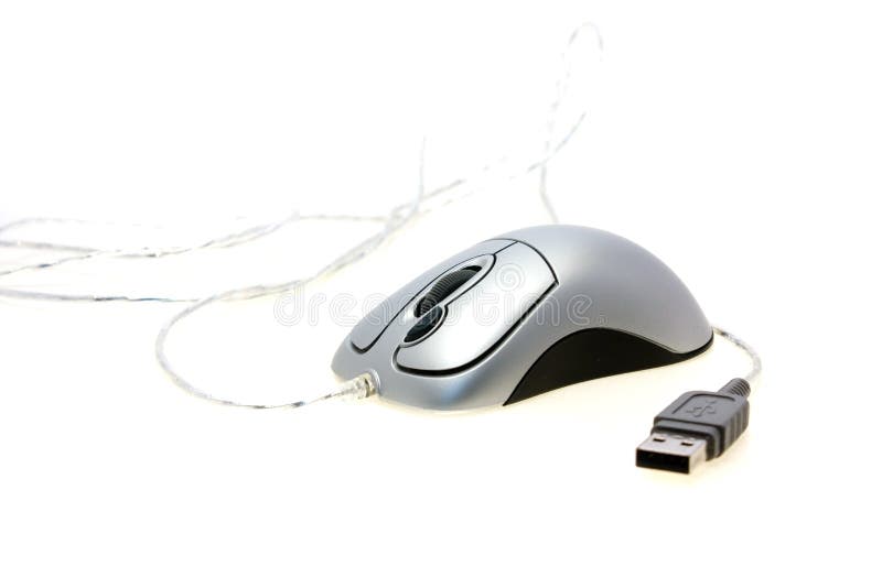 Modern, Computermaus stockfoto. Bild von draht, geschäft - 5583644