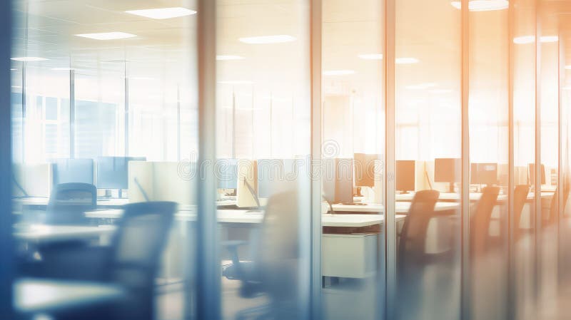 Cubicle Office Interior Illustration Stock Illustrations – 684 Cubicle ...