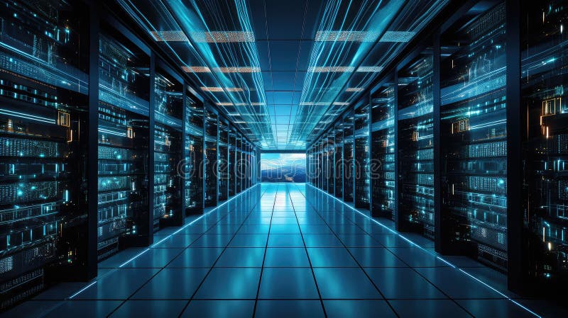 Computers Data and Technology Stock Illustration - Illustration of ...