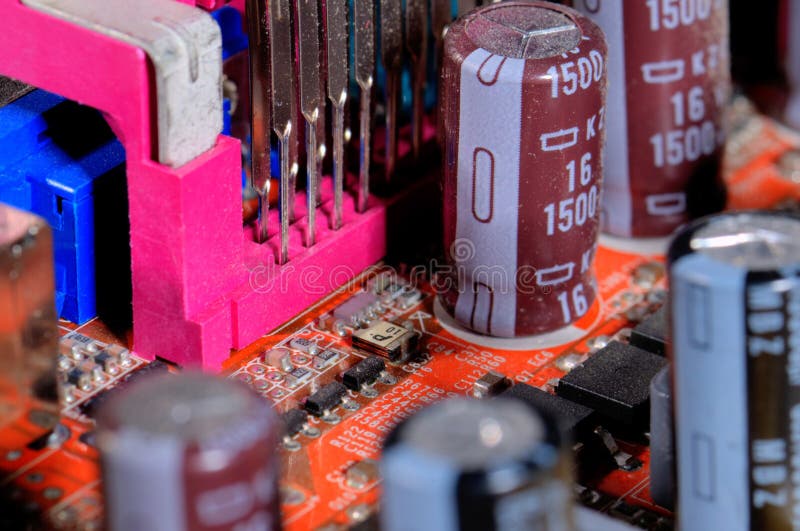 Computers detail stock image. Image of connection, industry - 30375625