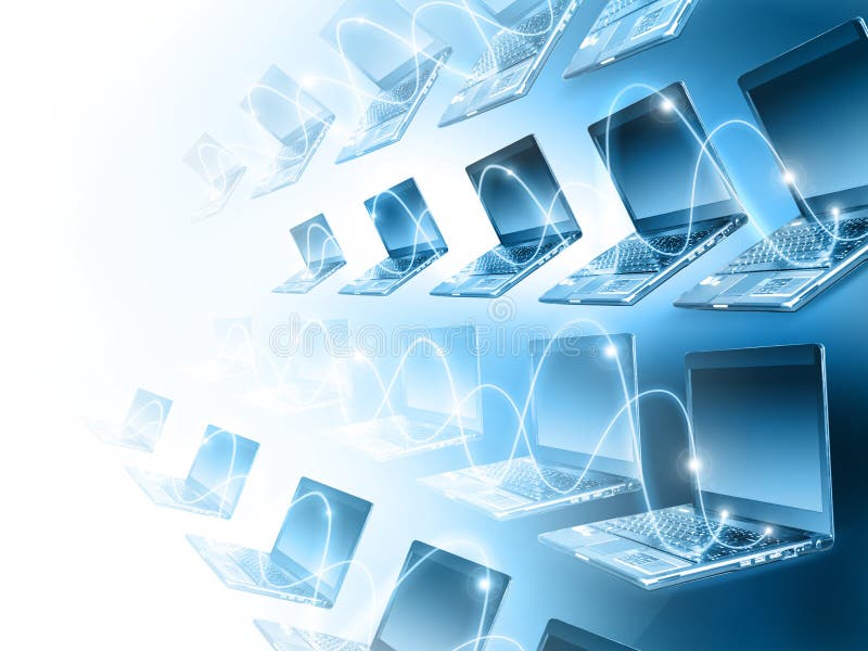 De Bewerker Van De Computer Stock Afbeelding - Image of apparatuur ...