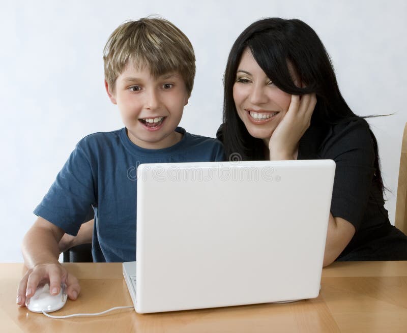 Computers - it S Child S Play Stock Image - Image of babies, network: 37095