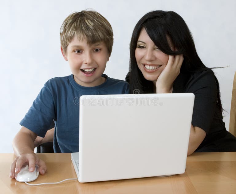 Computers are fun stock photo. Image of pupil, education - 2050056