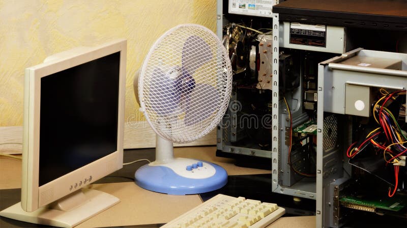 Monitor and Keyboard for Your Computer. a Router for Connecting To the ...