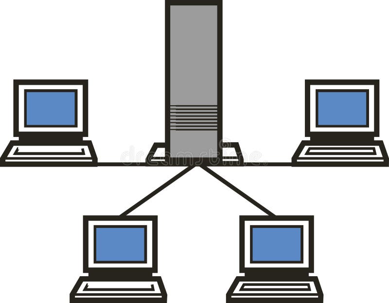Networking, Connectivity & Technology Design Set Stock Vector ...