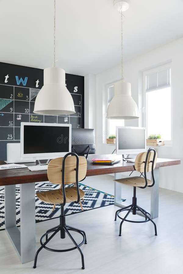 Computers in office stock image. Image of professional - 96330013