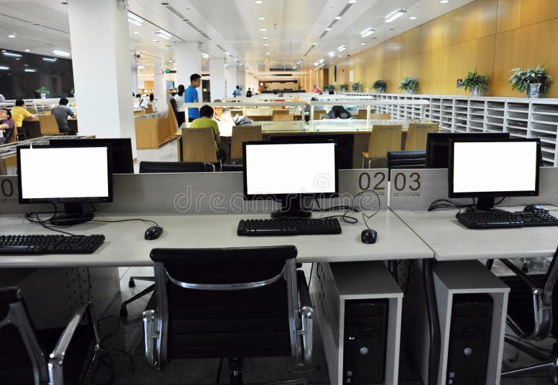 Computers room editorial stock photo. Image of computer - 26203668