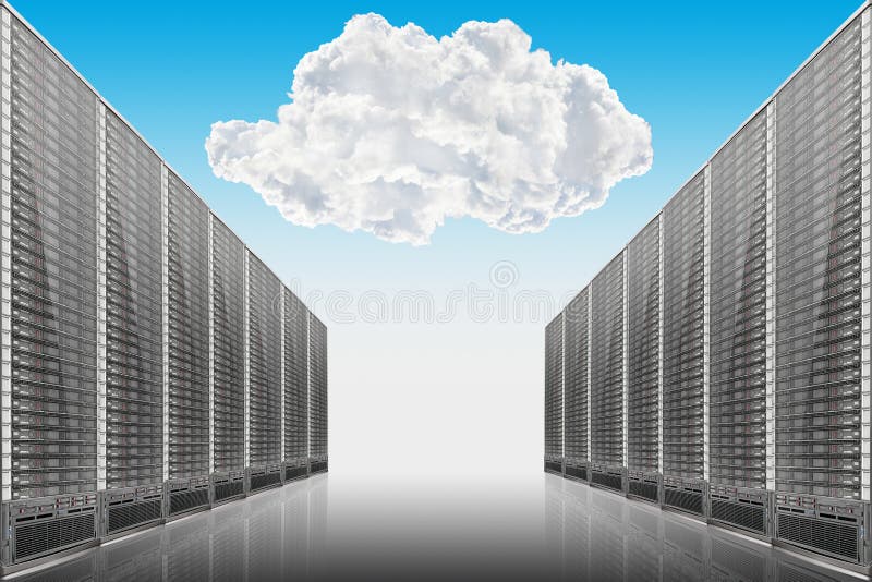 Network computer server stock illustration. Illustration of work - 11656752