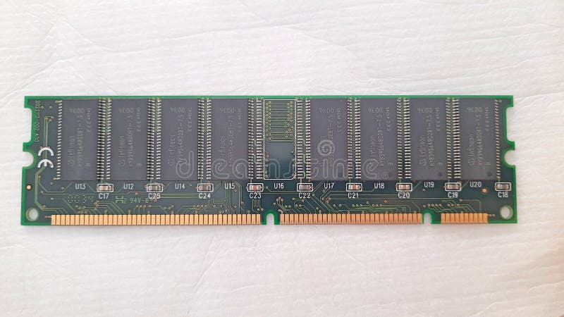 Computer Short Term Memory Ram for Data Storage Stock Photo - Image of ...