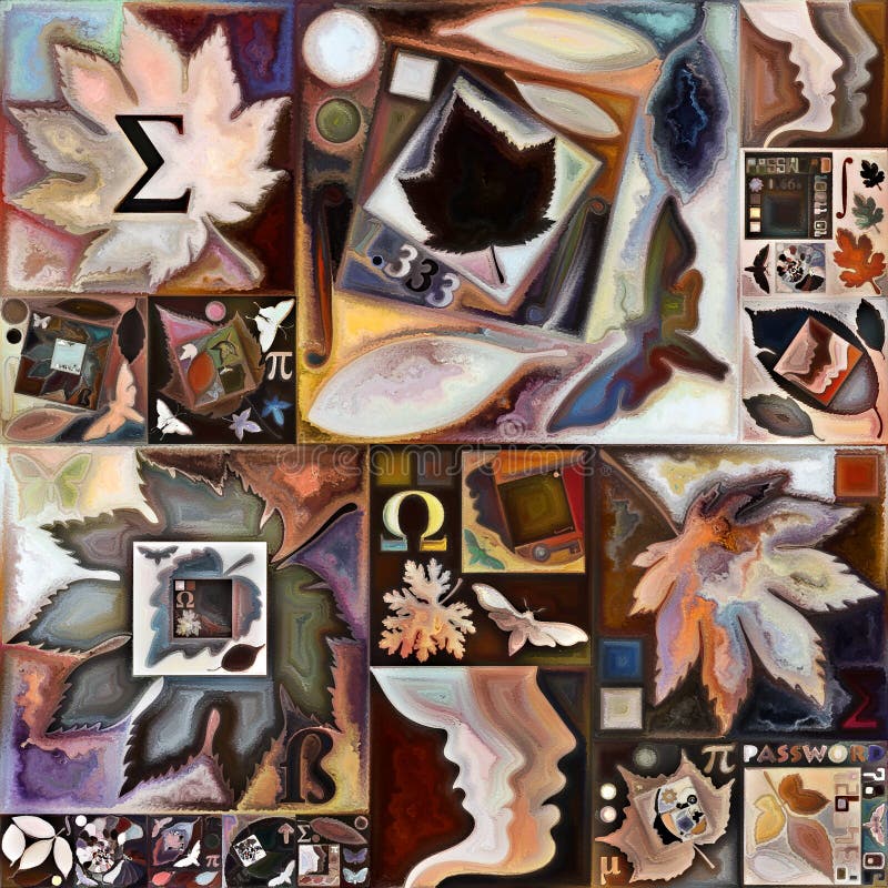 Computing Color Way stock illustration. Illustration of metaphor ...