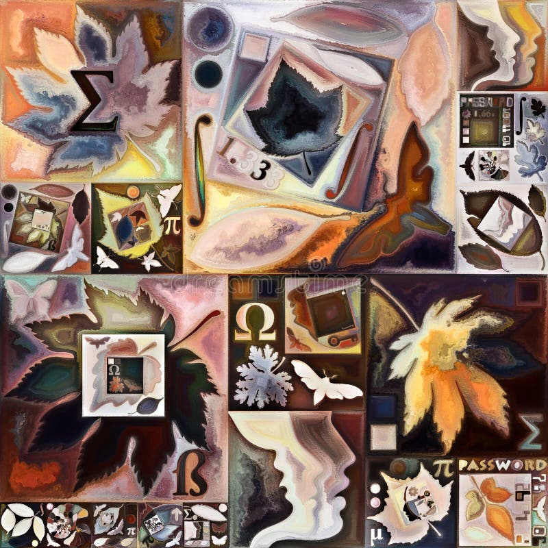 Computing Color Way stock illustration. Illustration of modern - 181441930