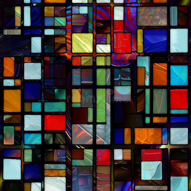 Computing Colored Light stock illustration. Illustration of artwork ...