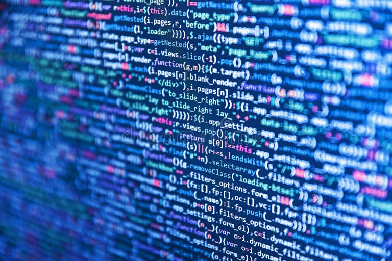 Computing, Cyberspace , Future and Innovation Concept. Mobile App Developer Stock Photo - Image ...